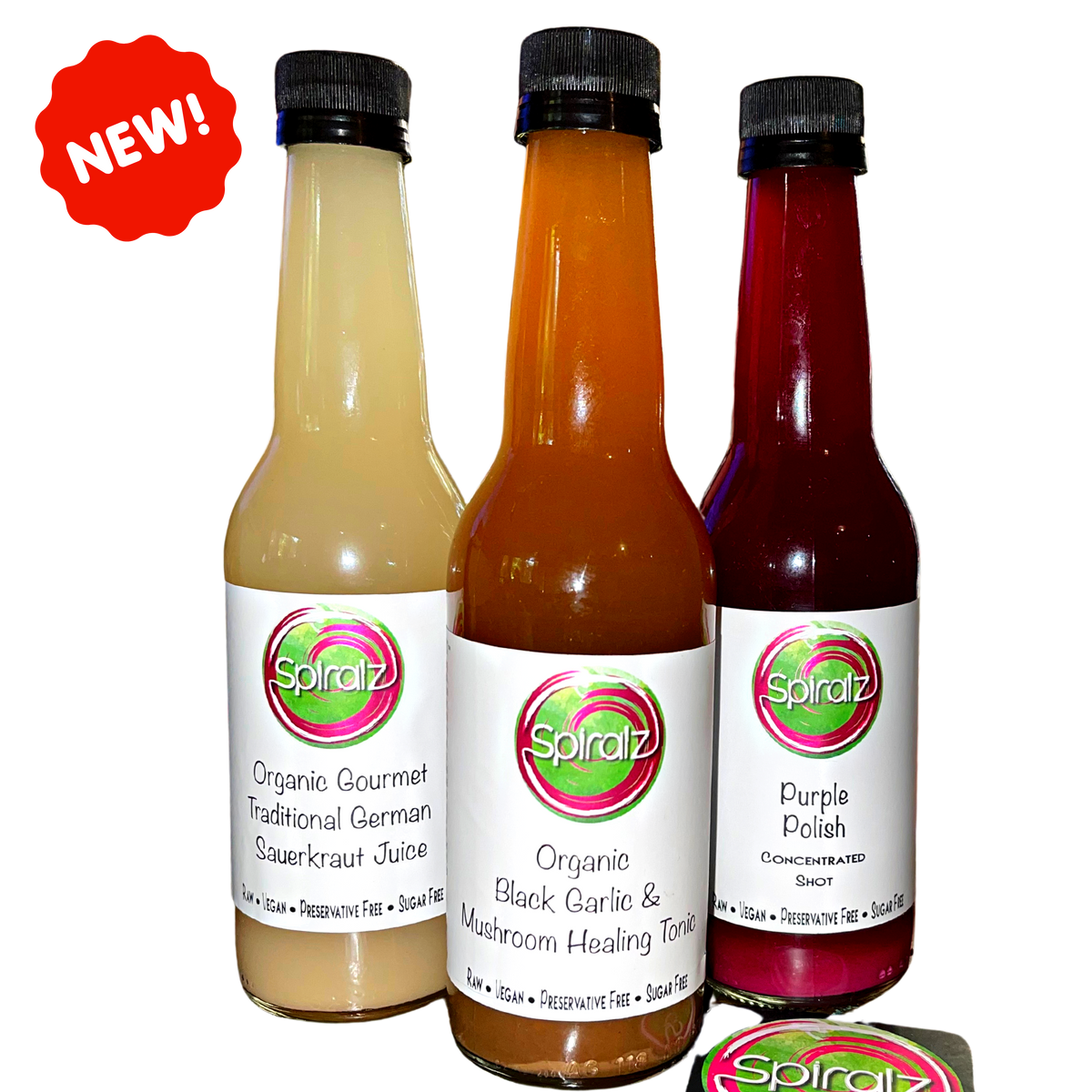 Traditional Healing Probiotic Tonic 3 Pack – Spiralz Fermented Foods